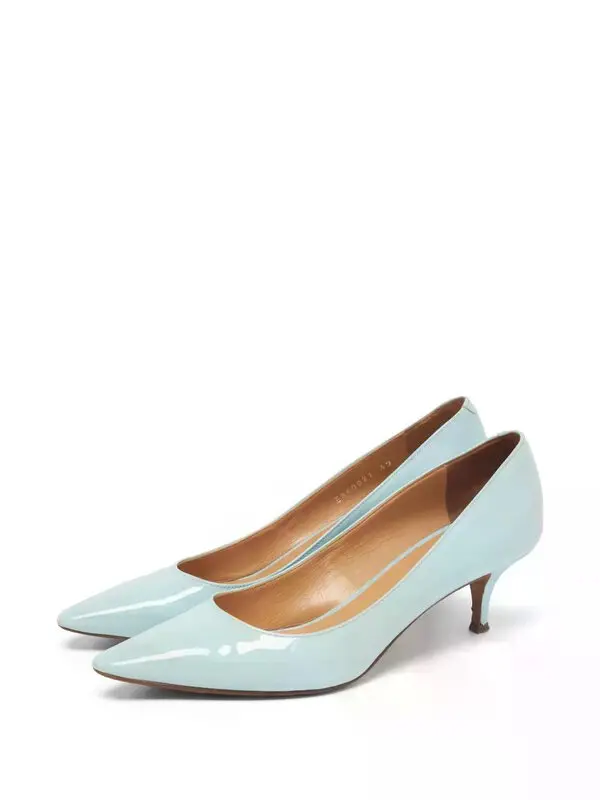 GIUSEPPE ZANOTTI Pointed-toe Kitten Heel Pumps