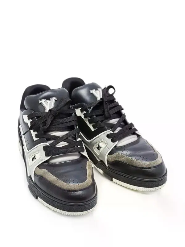 LOUIS VUITTON Trainer Paneled Sneakers