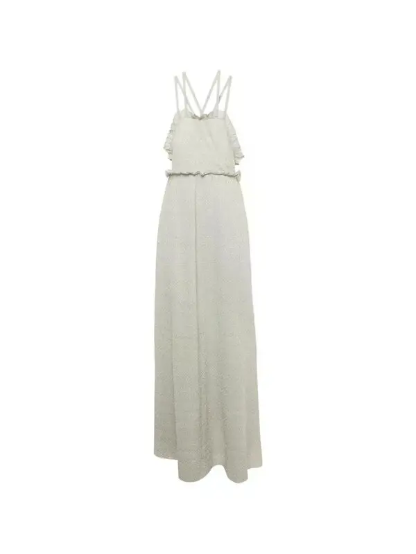 Missoni Cross-back Ruffled Maxi Dress