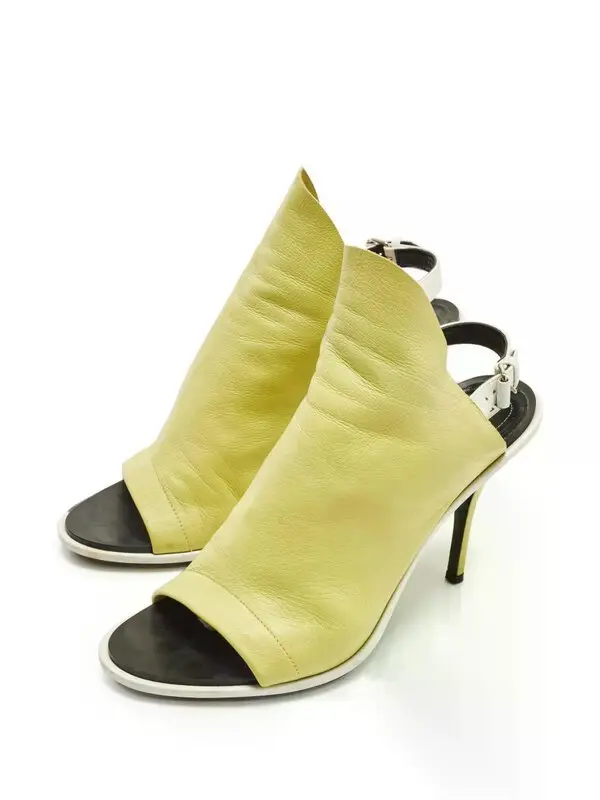 Balenciaga Glove Slingback Sandals - Yellow