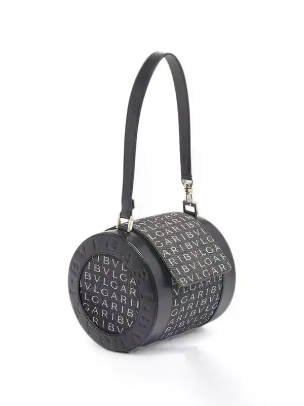 BVLGARI Cylinder Logo-print Tote Bag