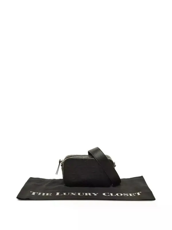 Dkny Monogram Embossed Leather Camera Bag