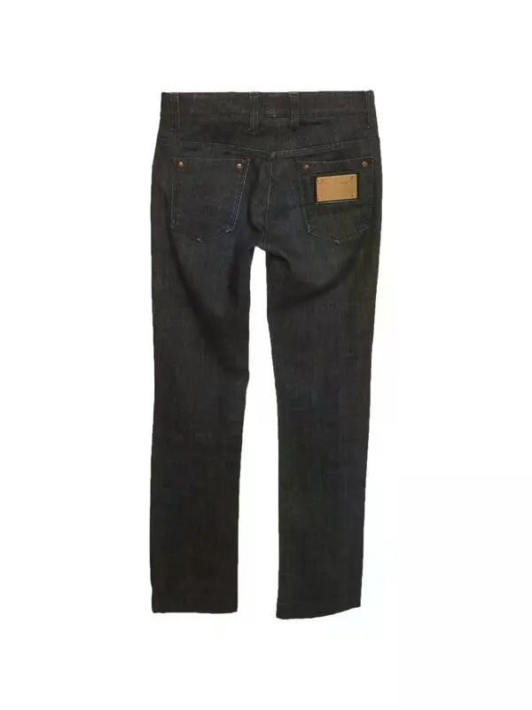 Dolce & Gabbana Slim-fit Logo-plaque Jeans