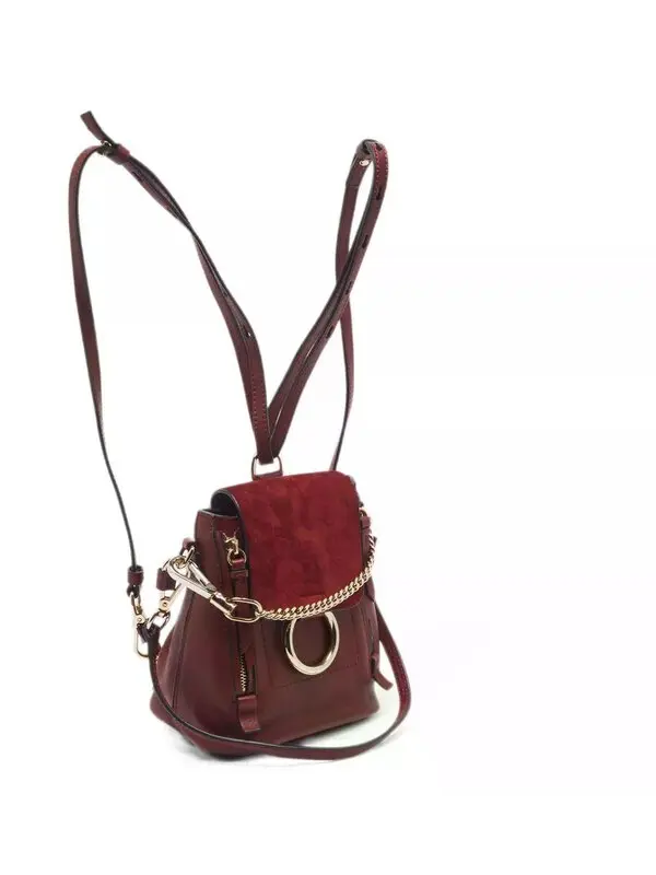 Chloé Faye Leather Backpack