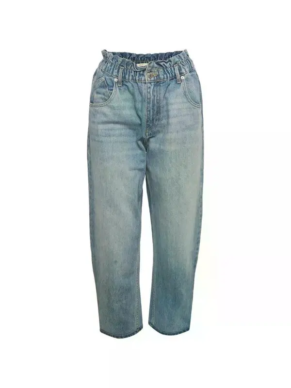 Maje Elasticated Faded Jeans