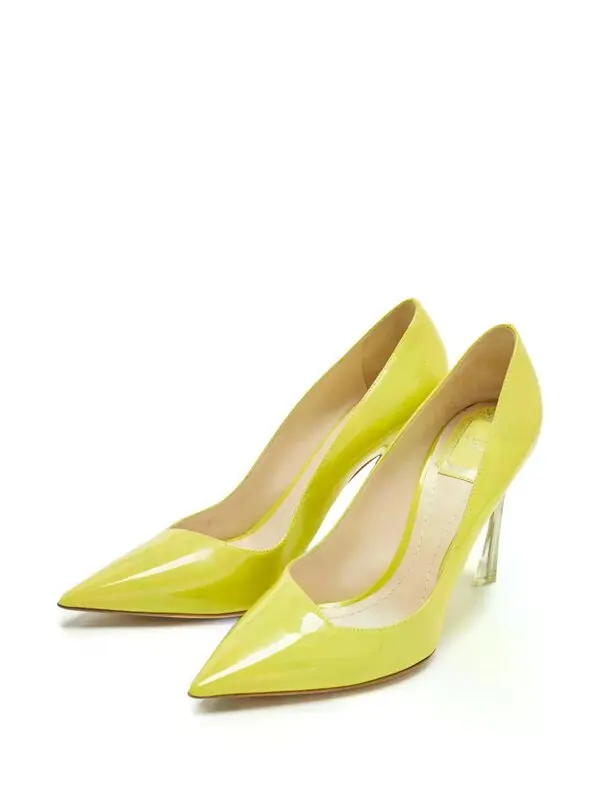 Dior Songe Patent Leather Pointed Toe Stiletto Pumps