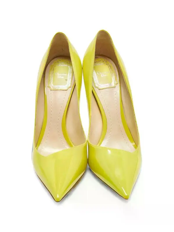Dior Songe Patent Leather Pointed Toe Stiletto Pumps