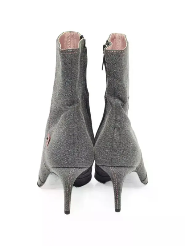 Dior Pointed-toe Heeled Ankle Boots