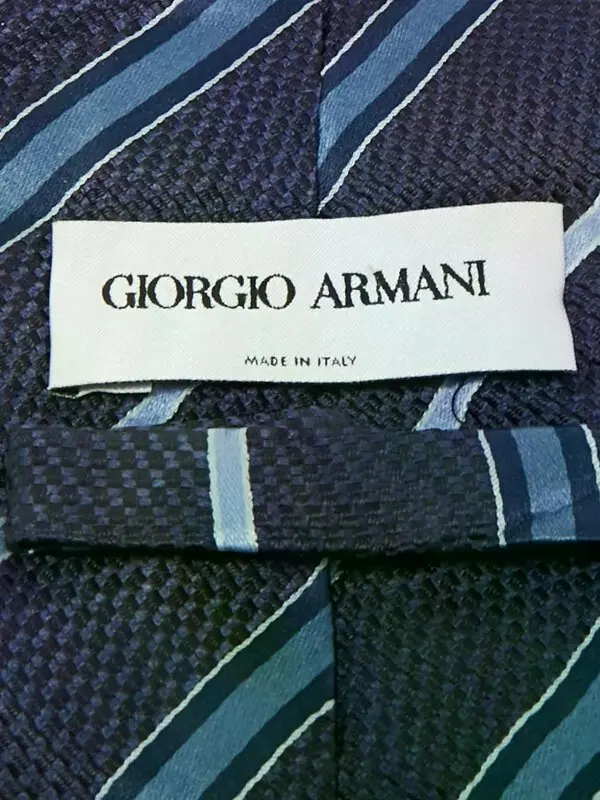 Giorgio Armani Striped Silk Tie