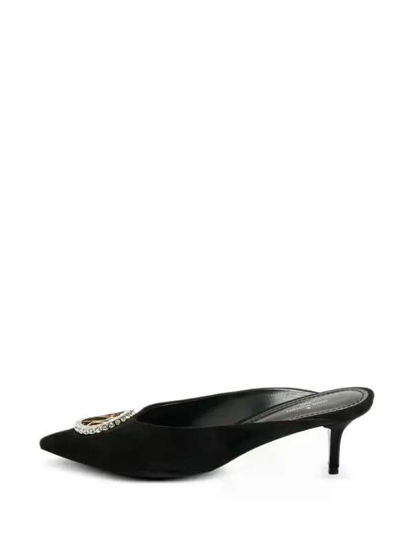LOUIS VUITTON Madeleine -logo Mules - Black
