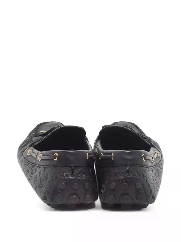 LOUIS VUITTON Gloria Monogram Loafers