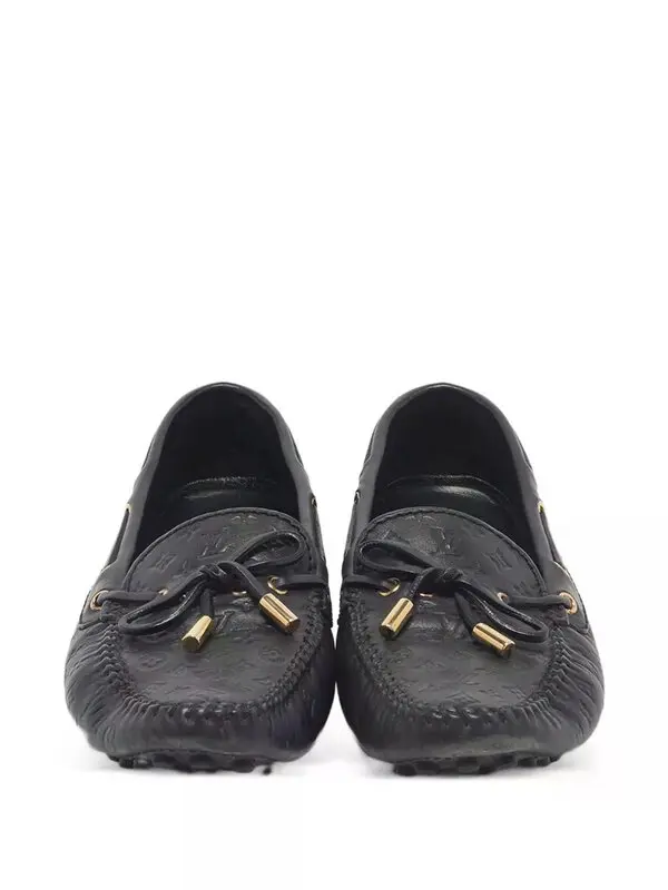 LOUIS VUITTON Gloria Monogram Loafers
