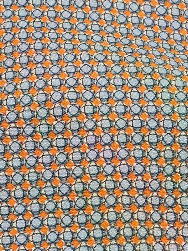 Hermès Patterned Silk Tie
