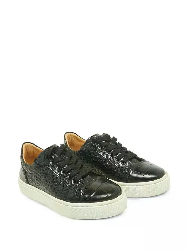 CHRISTIAN LOUBOUTIN Vierissima Croc-embossed Sneakers