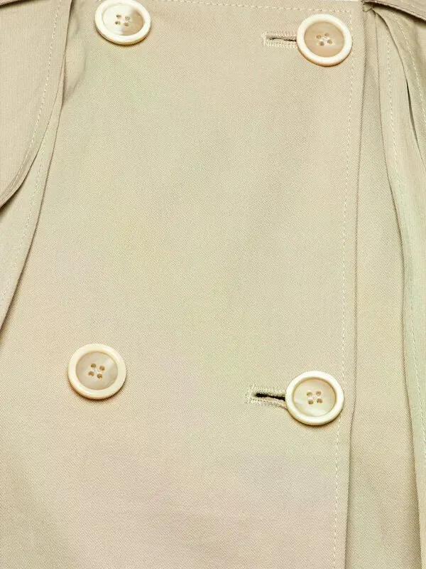 Prada Cape-sleeve Belted Coat