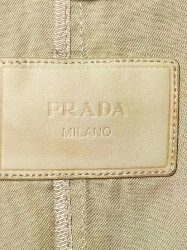 Prada Cape-sleeve Belted Coat