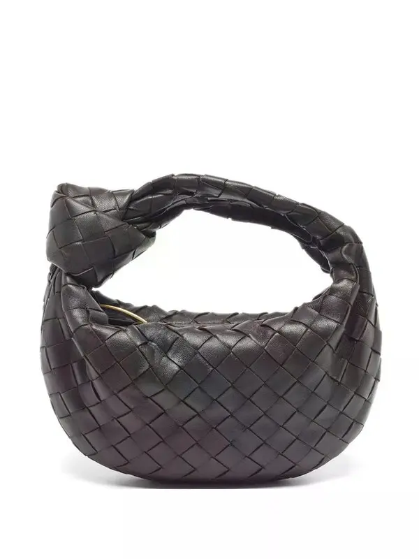 Bottega Veneta Jodie Intrecciato Handbag - Brown