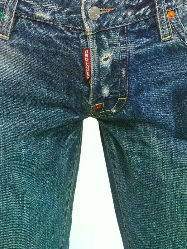 Dsquared2 Distressed Slim-fit Jeans