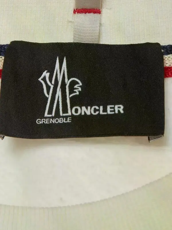 Moncler Embroidered Long Sleeve Hoodie