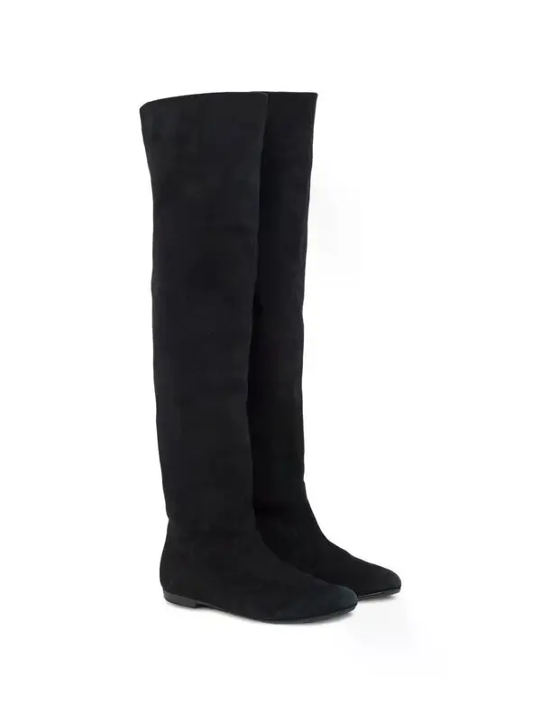 GIUSEPPE ZANOTTI Suede Knee-high Boots