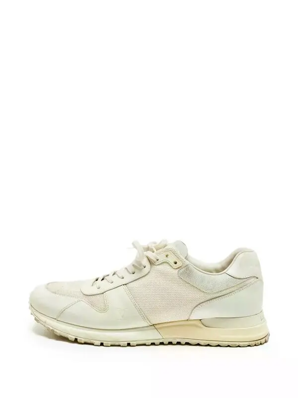 LOUIS VUITTON Run Away Lace-up Sneakers - Neutrals