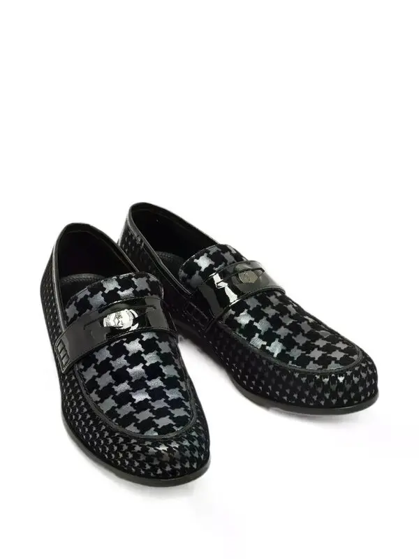 JIMMY CHOO Patent-leather Penny Loafers