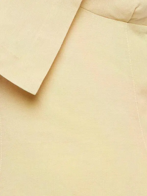 Jacquemus L'amour Backless Mini Dress