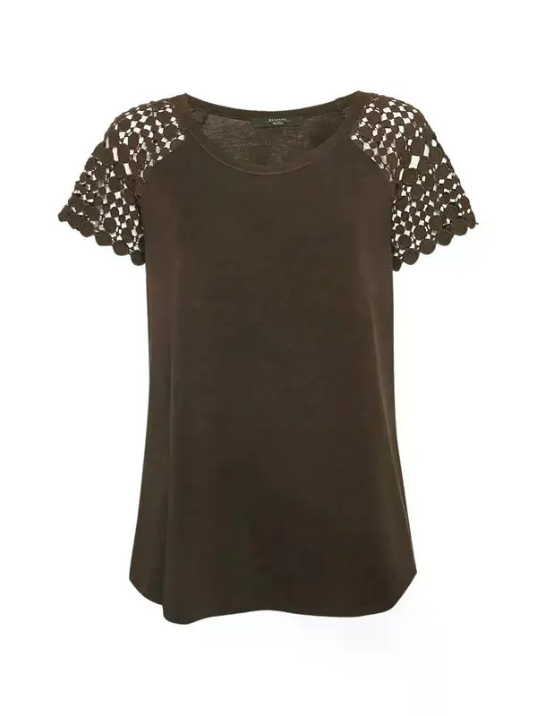 Max Mara Cotton Top - Brown