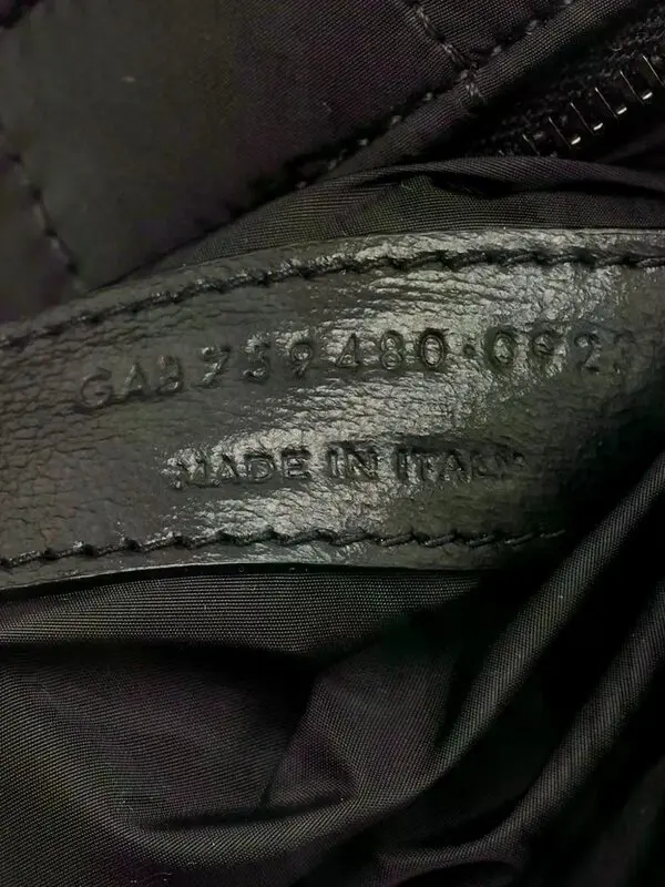 Saint Laurent Quilted Belt Bag
