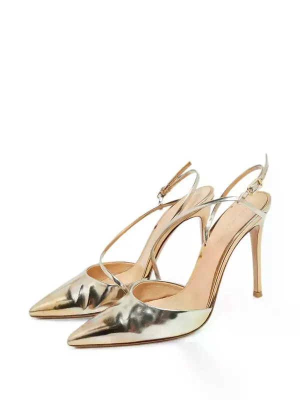 GIANVITO ROSSI Pointed-toe Slingback-strap Pumps