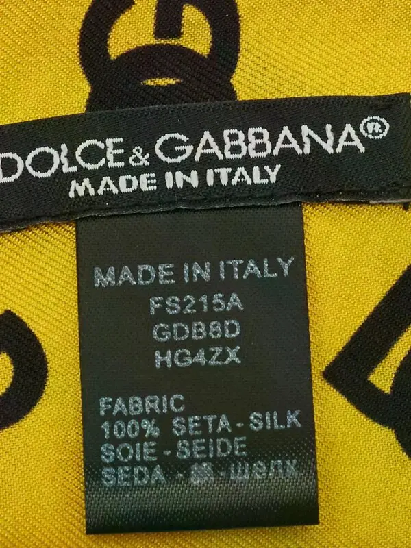 Dolce & Gabbana Monogram-print Bandeau Scarf