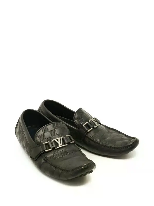 LOUIS VUITTON Hockenheim Damier Loafers