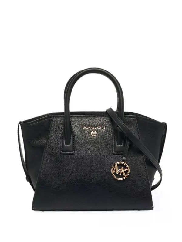 Michael Kors Small Avril Leather Tote Bag - Black