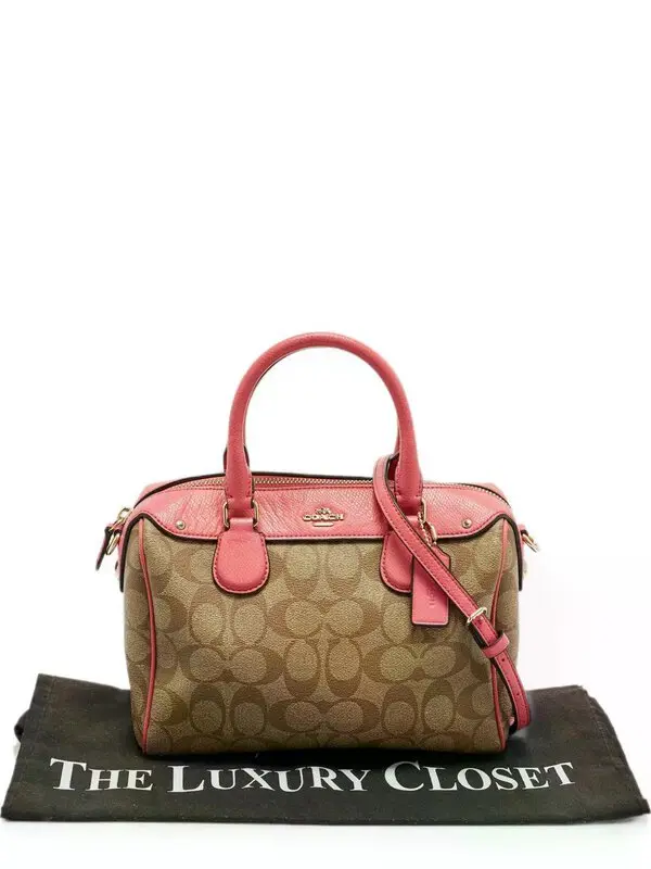 COACH Mini Bennett Canvas Tote Bag - Neutrals