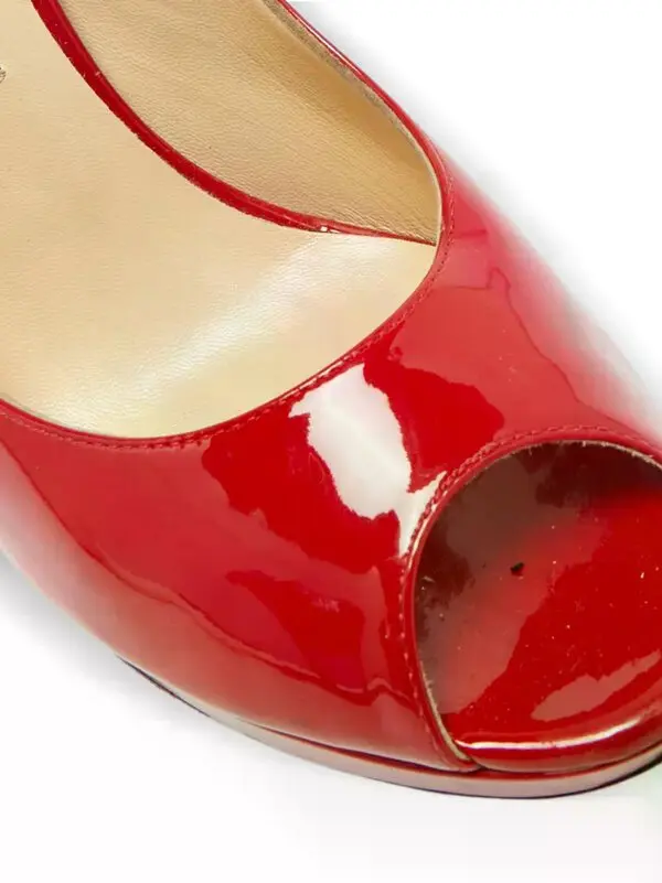 JIMMY CHOO Luna Peep-toe Pumps