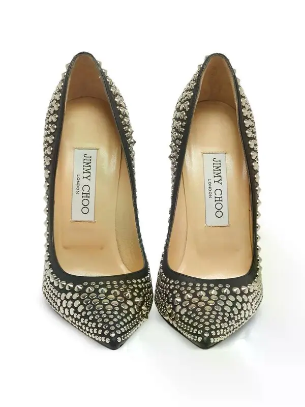 JIMMY CHOO Stud-embellishment Heeled Pumps