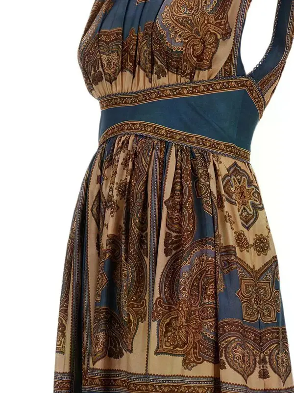 Zimmermann Paisley-print Sleeveless Maxi Dress