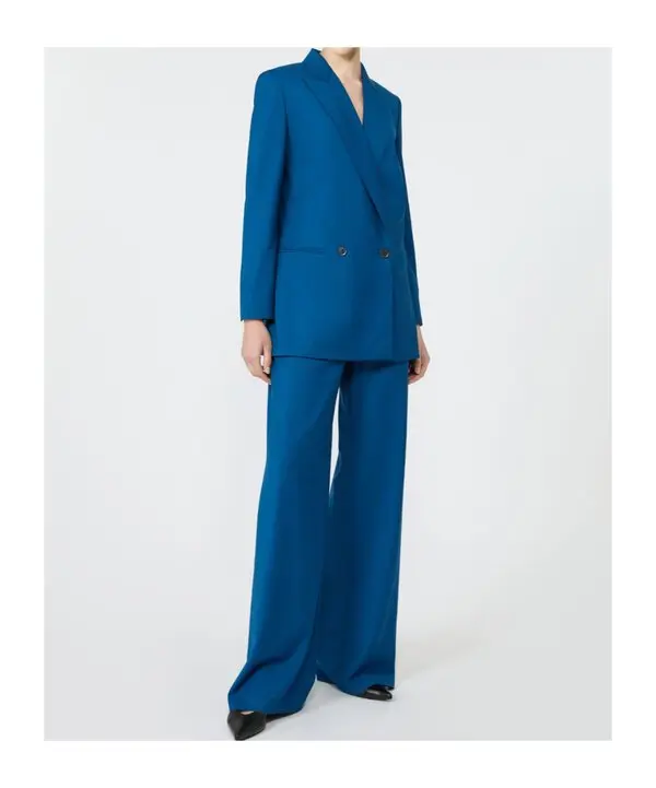 Max Mara Wool Trousers With Belt