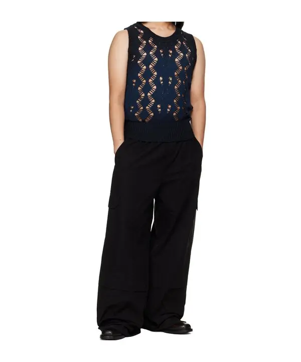 EGONLAB Sculpted Track Elastic Waist Casual Pants