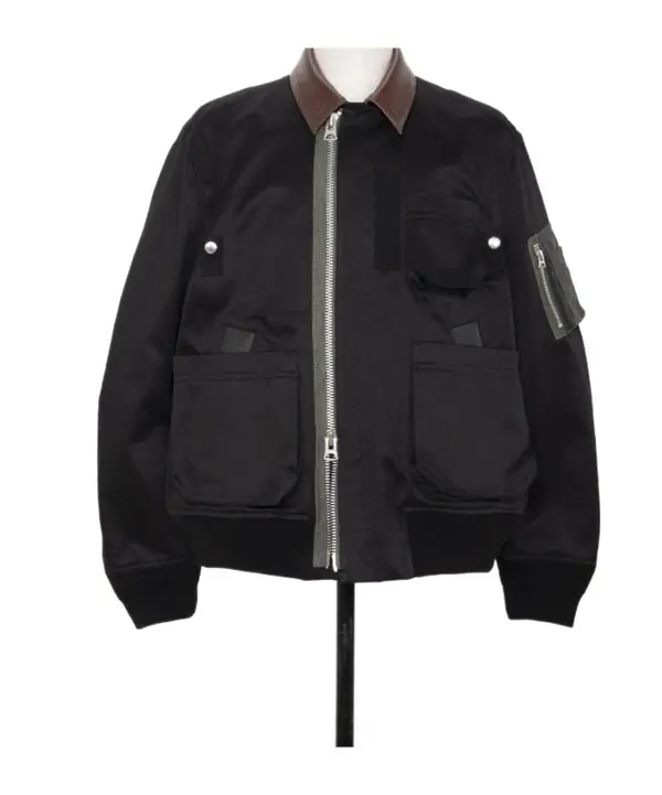 Sacai Long-sleeved Casual Jacket