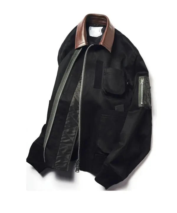 Sacai Long-sleeved Casual Jacket