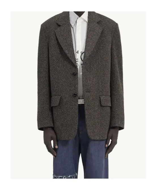 MAISON MARGIELA Wool Tweed Suit Jacket