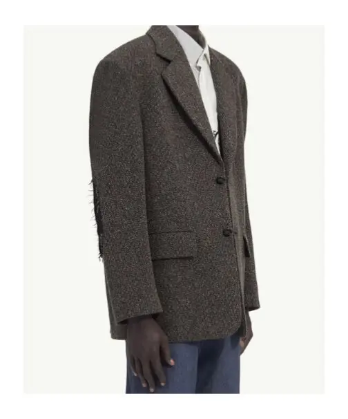 MAISON MARGIELA Wool Tweed Suit Jacket