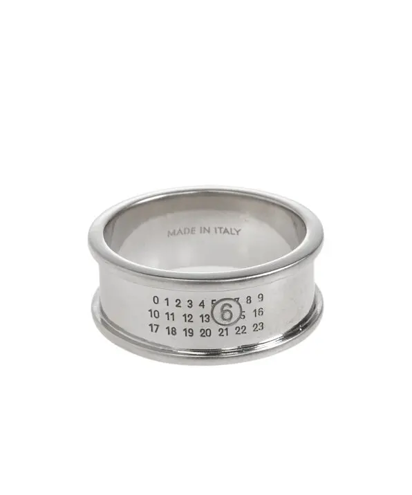 MAISON MARGIELA Logo Ring - Gray