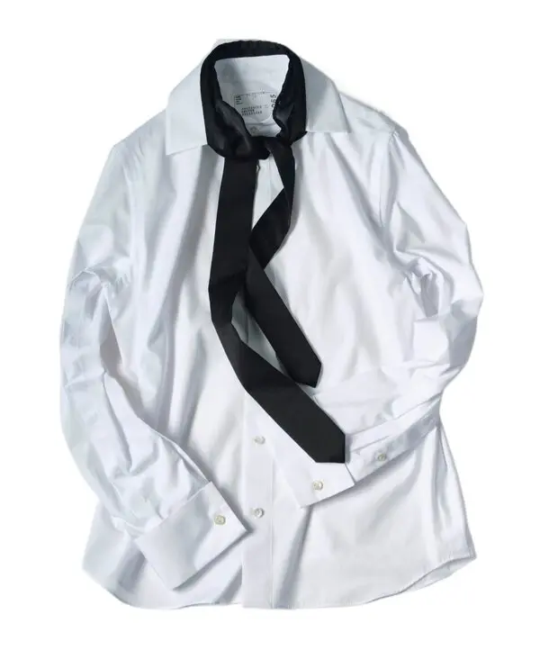 Sacai Tie-detail Shirt - White