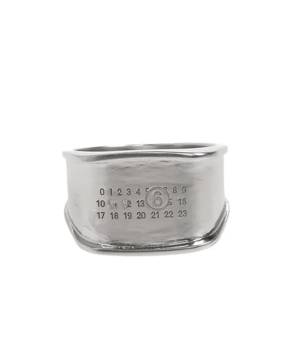 MAISON MARGIELA Digital Stamp Ring - Gray