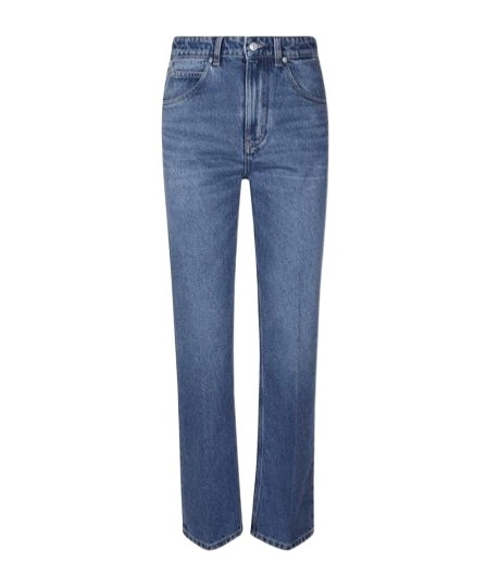 Victoria Beckham Logo Patch Jeans