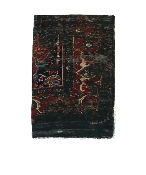 Faliero Sarti Printed Scarf - Black