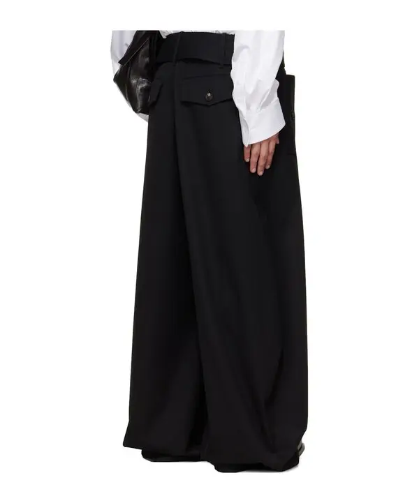 EGONLAB Belted Trench Belt Loop Casual Pants