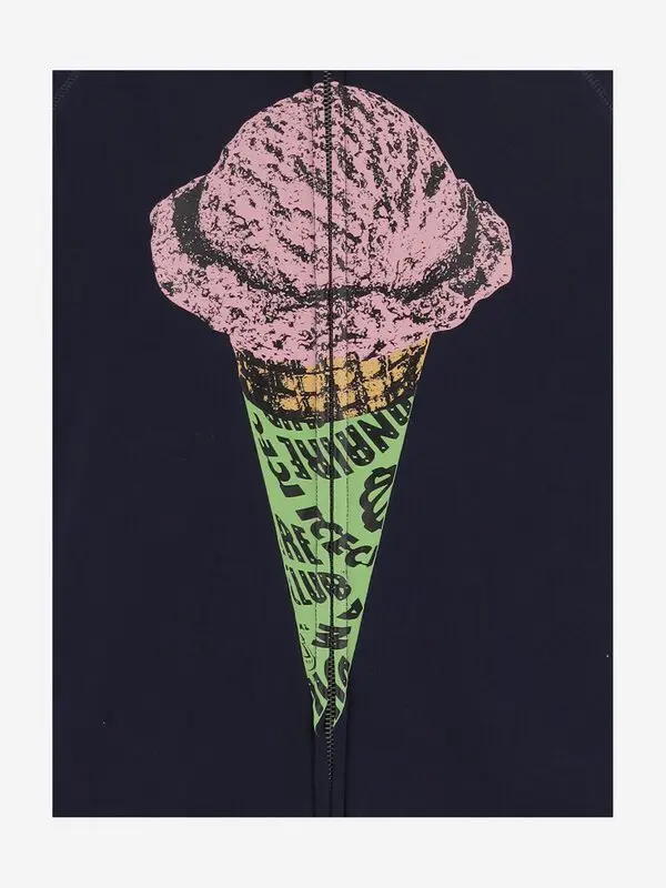 ICECREAM Long-sleeve Hooded Sweatshirt